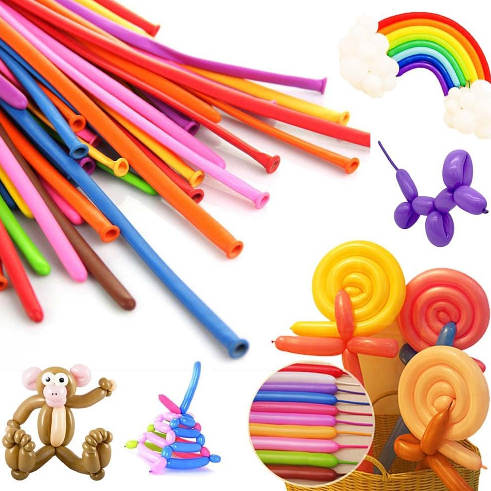 Set 100 baloane, Zggzerg, Twisting baloane, Ingrosarea Latex, Baloane ...