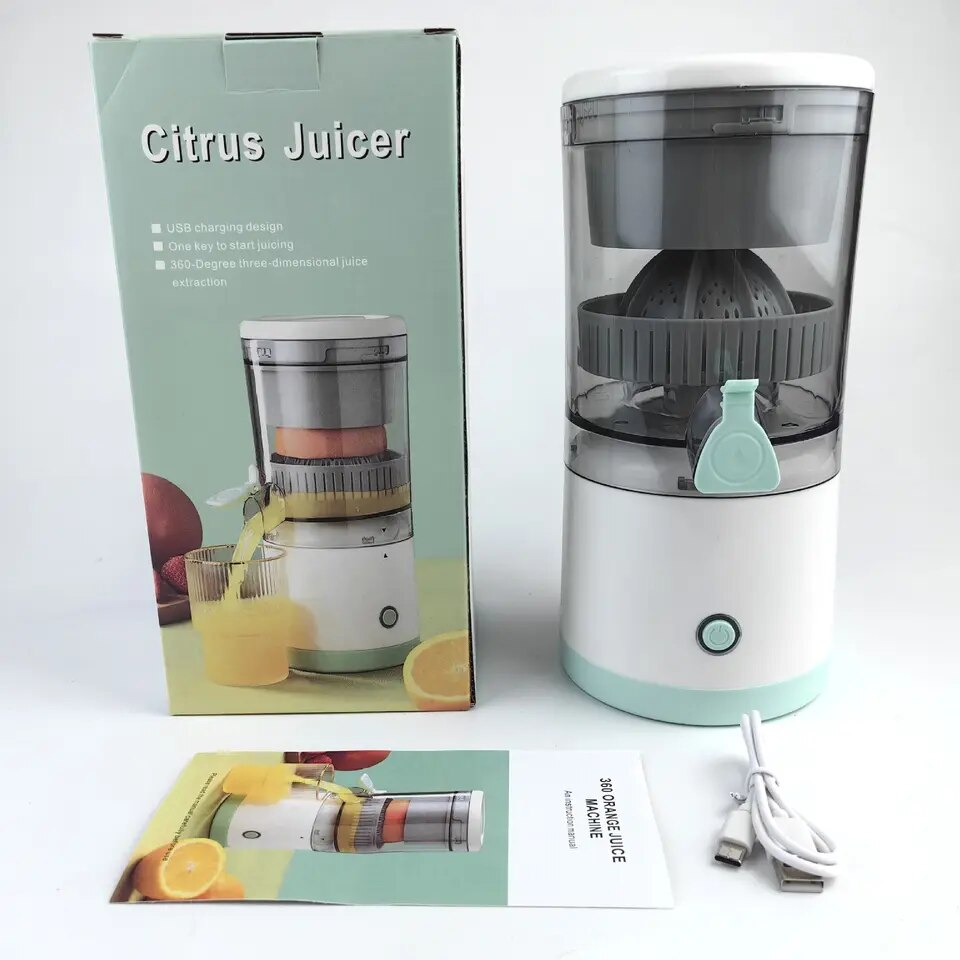 Storcator electric de citrice portabil ABYZ®™ alimentare USB, 45w - eMAG.ro