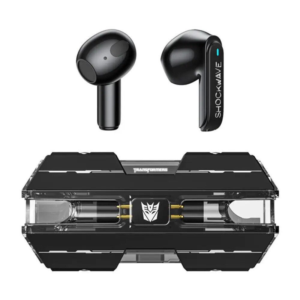 Casti wireless, Transformer, Bluetooth 5.3, Negru - eMAG.ro