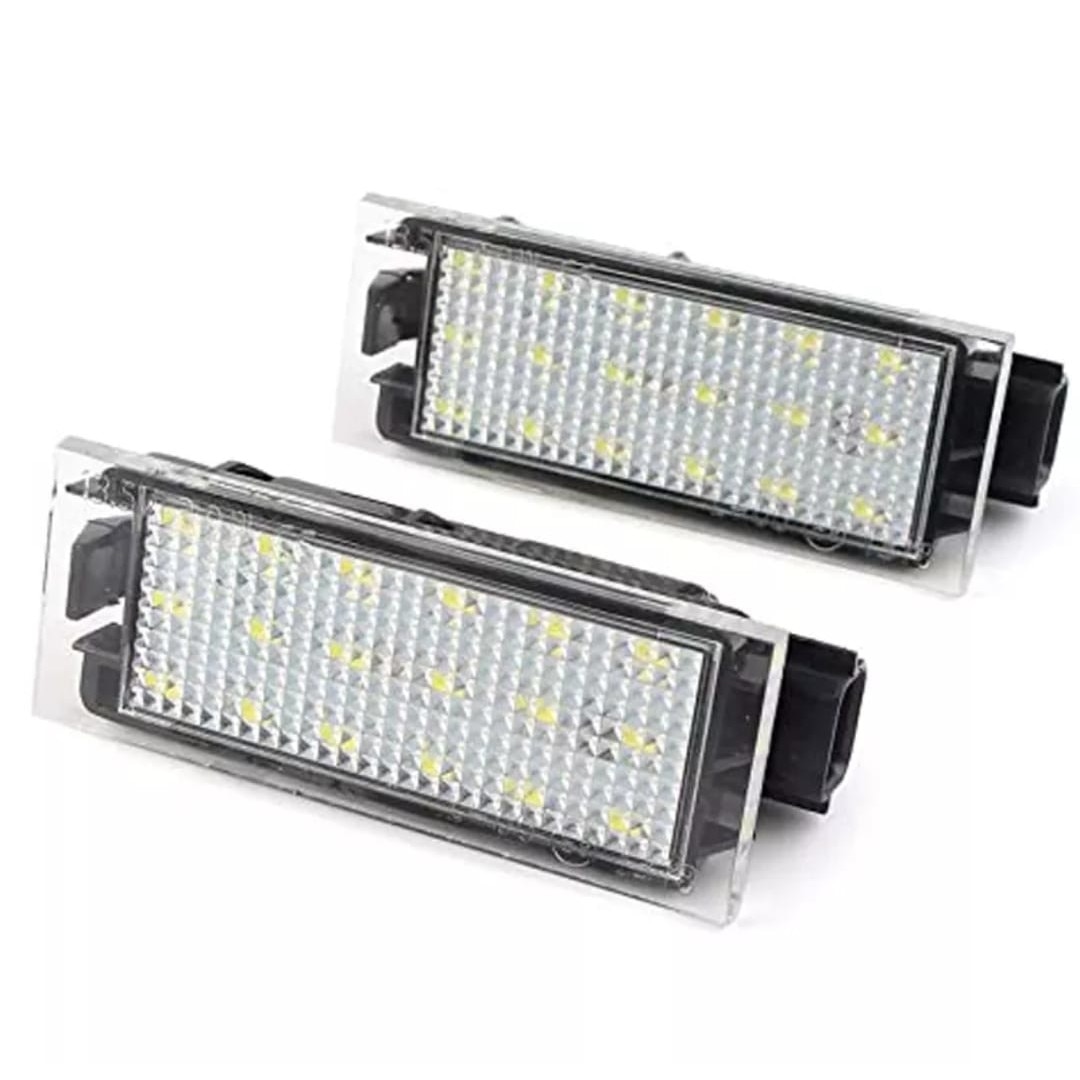 Lampi numar LED dedicate AutoREY® pentru Renault Clio, Espace, Twingo ...