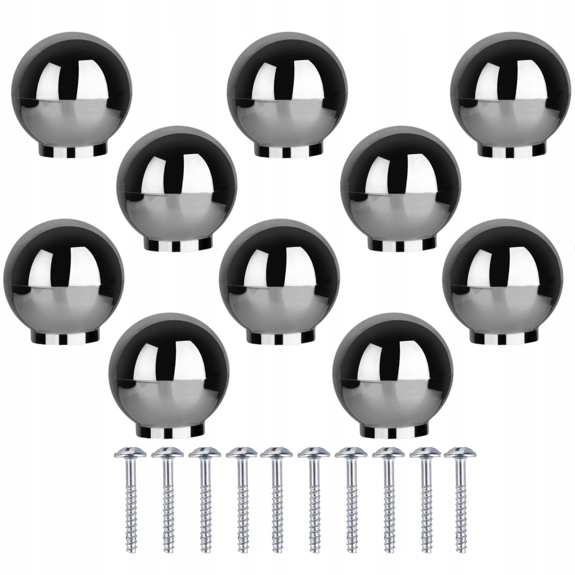 Set 10 Manere pentru Mobilier, Meblando, K1, Suruburi de Fixare, Buton ...