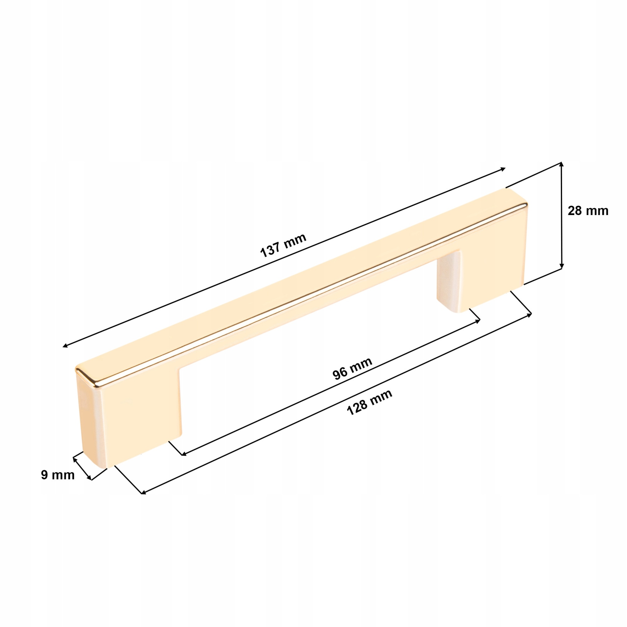 Set 10 Manere Mobila, Meblando, UL, din Plastic, Aplicare Universala ...
