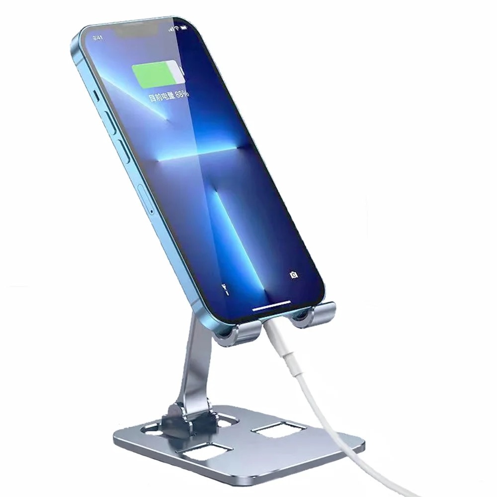 Suport OZ Thin Metalic pentru telefon/tableta de Masa/Birou, cu brat ...