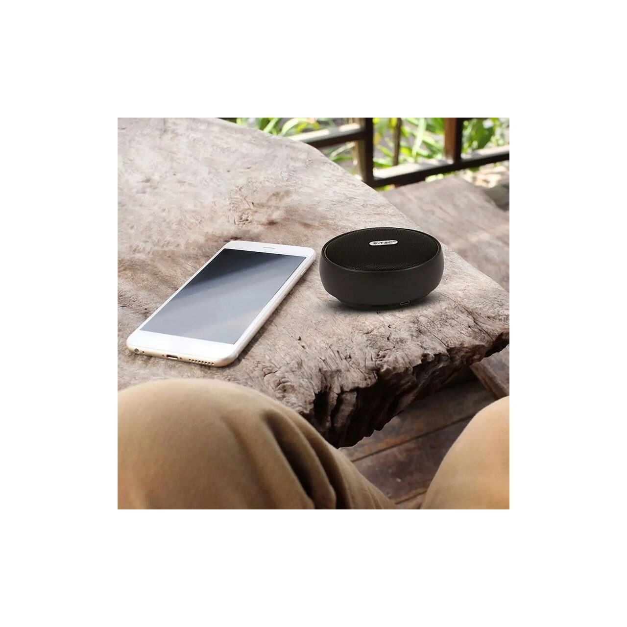 Mini-Boxa portabila Black 4 W, Bluetooth, Wireless - eMAG.ro