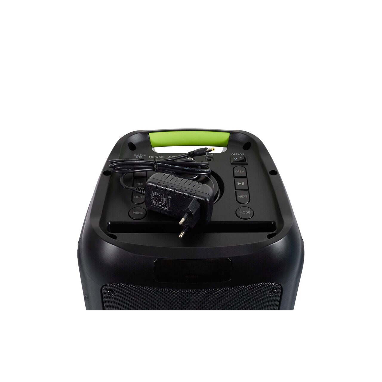 Boxa portabila 300W Bluetooth, USB, microSD & AUX, 250x540x230 mm - eMAG.ro