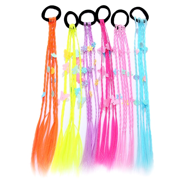 Set 6 extensii par, Notekisskai, Poliester, Colorat - eMAG.ro