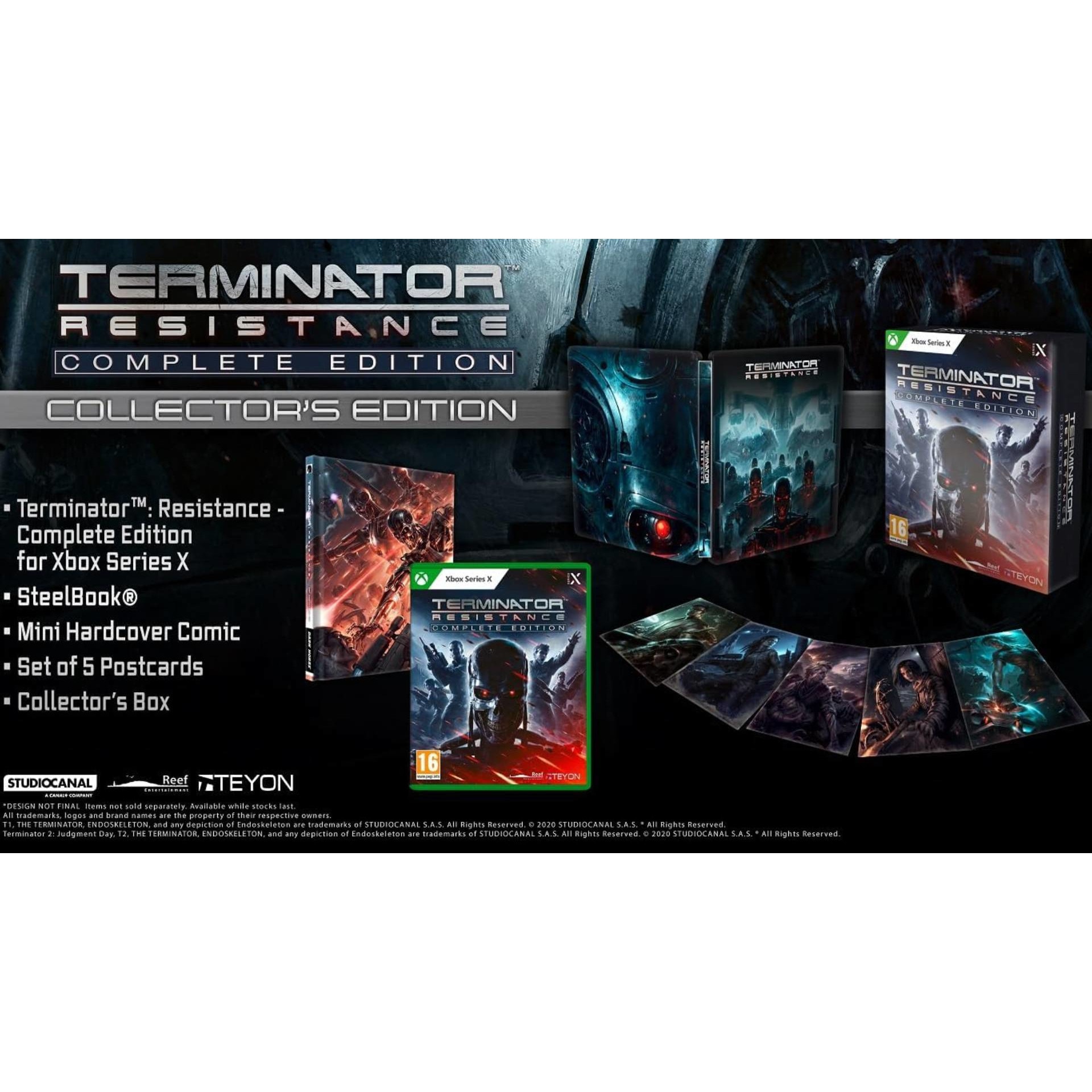 Joc Terminator Resistance Complete Collecor's Edition Pentru Xbox ...