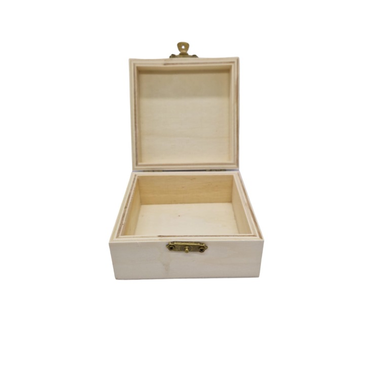 Cufar lemn patrat 10cm X 10cm X 5cm - eMAG.ro