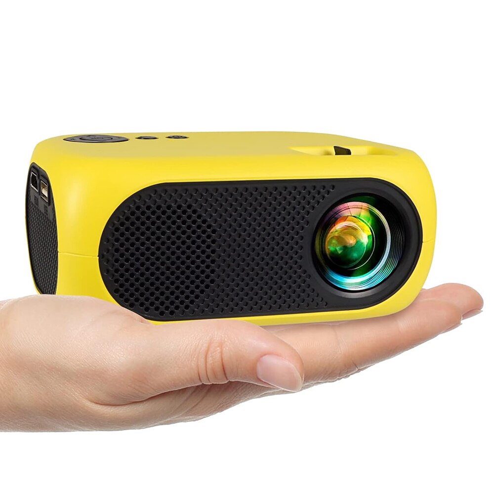 Mini Video Proiector SIKS, Super HD 1080P, Portabil, LED, Full Color ...