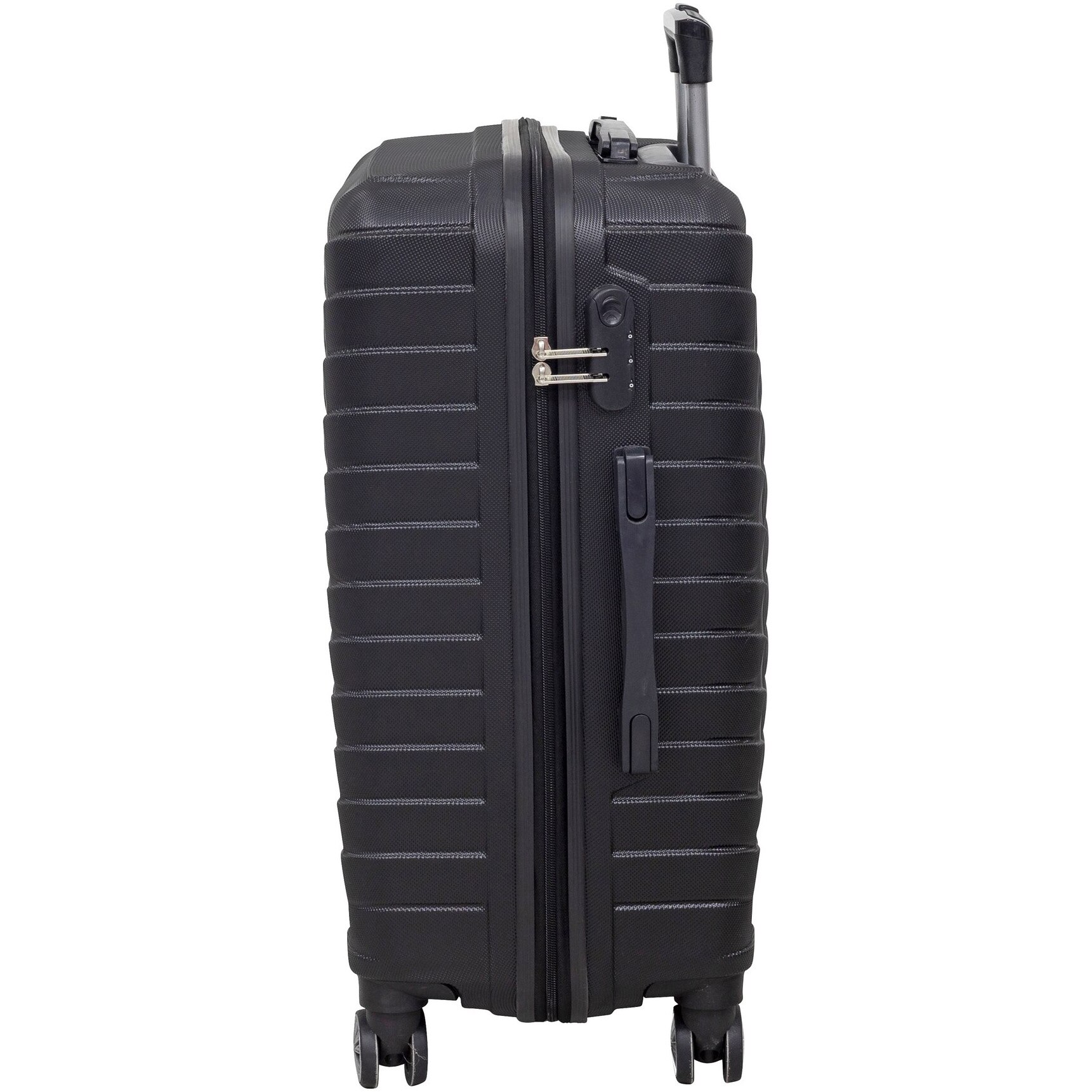 Set trolere Pause, Negru, 75 x 50 x 35 & 60 x 40 x 30 & 55 x 35 x 26 ...