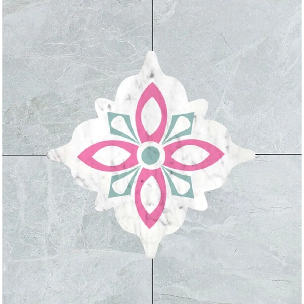 Sticker Adeziv pentru Decorul Gresiei si a Faiantei din Baie, Bucatarie ...