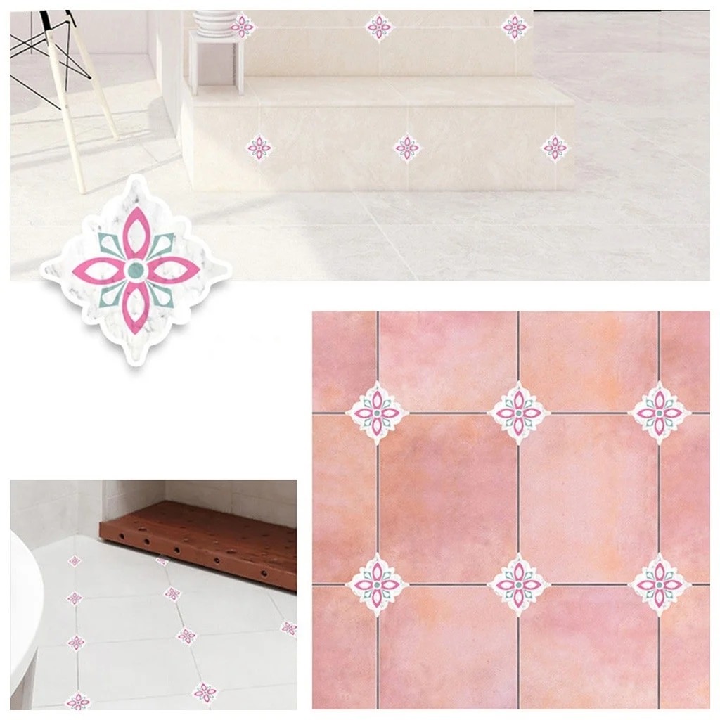 Sticker Adeziv pentru Decorul Gresiei si a Faiantei din Baie, Bucatarie ...