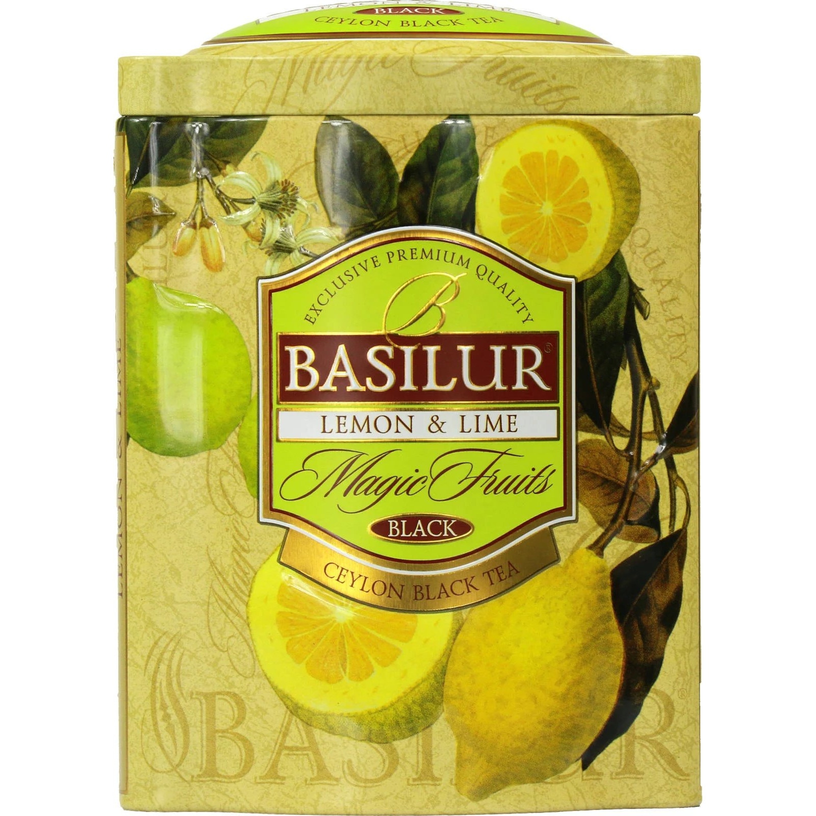 Ceai Negru, Basilur, Lemon&Lime, 100 g - eMAG.ro