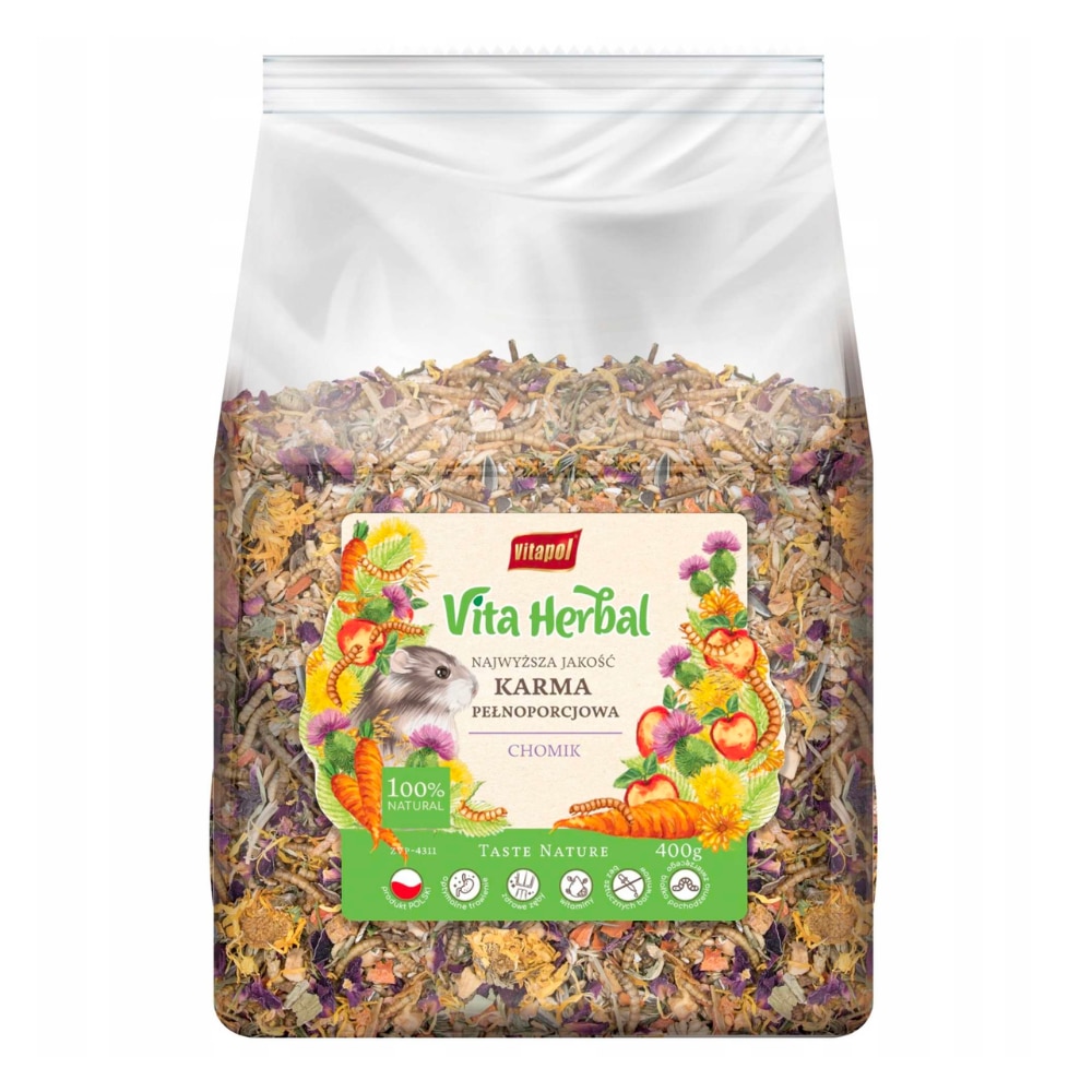 Vita Herbal hrana completa pentru hamsteri 500g - eMAG.ro