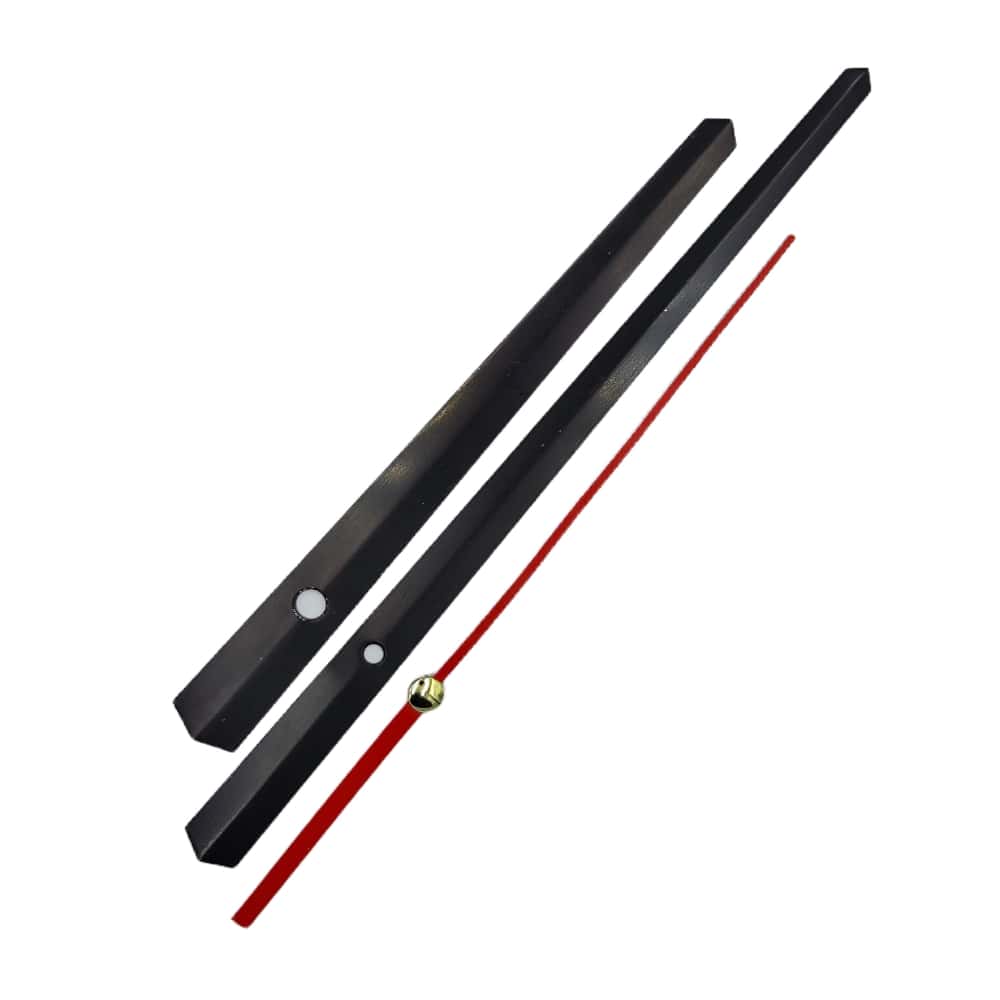 Set Limbi ceas perete, metalice, 1 orar 15 cm, 1 minutar 19 cm, 1 ...