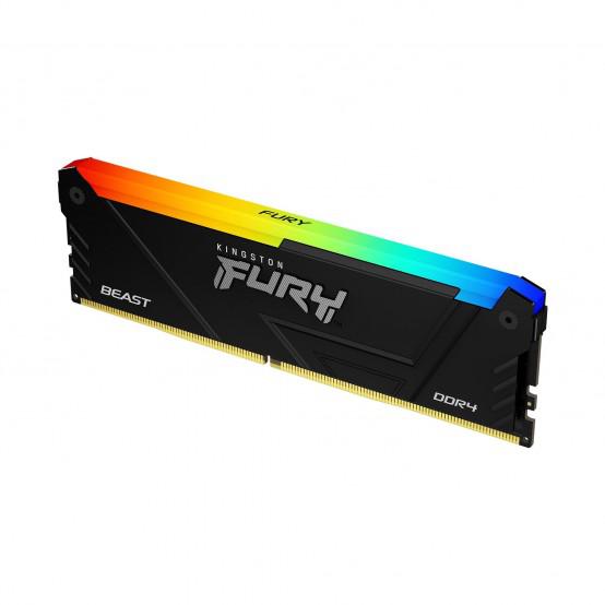 Memorie Kingston FURY Beast RGB 16GB DDR4 3200MHz CL16 - eMAG.ro
