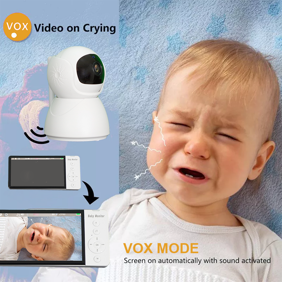 Baby Monitor Digital si Camera Audio-Video Wireless Pentru Supraveghere ...