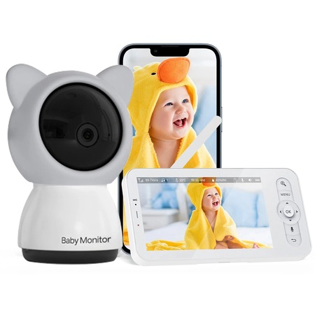 Baby Monitor si Camera Audio-Video cu Aplicatie Telefon IOS & Android ...