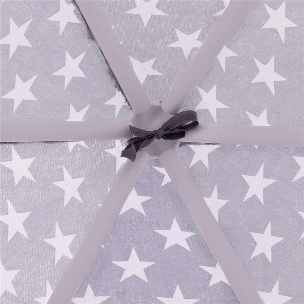 Cort Castel de joaca pentru copii, pliabil, 138x140cm, roz cu gri - eMAG.ro