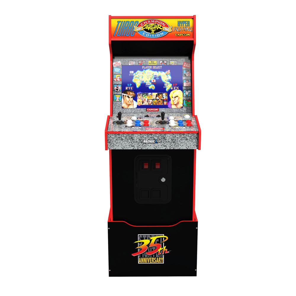 Consola verticala retro 14 jocuri ARCADE1UP, Capcom Legacy Yoga Flame ...