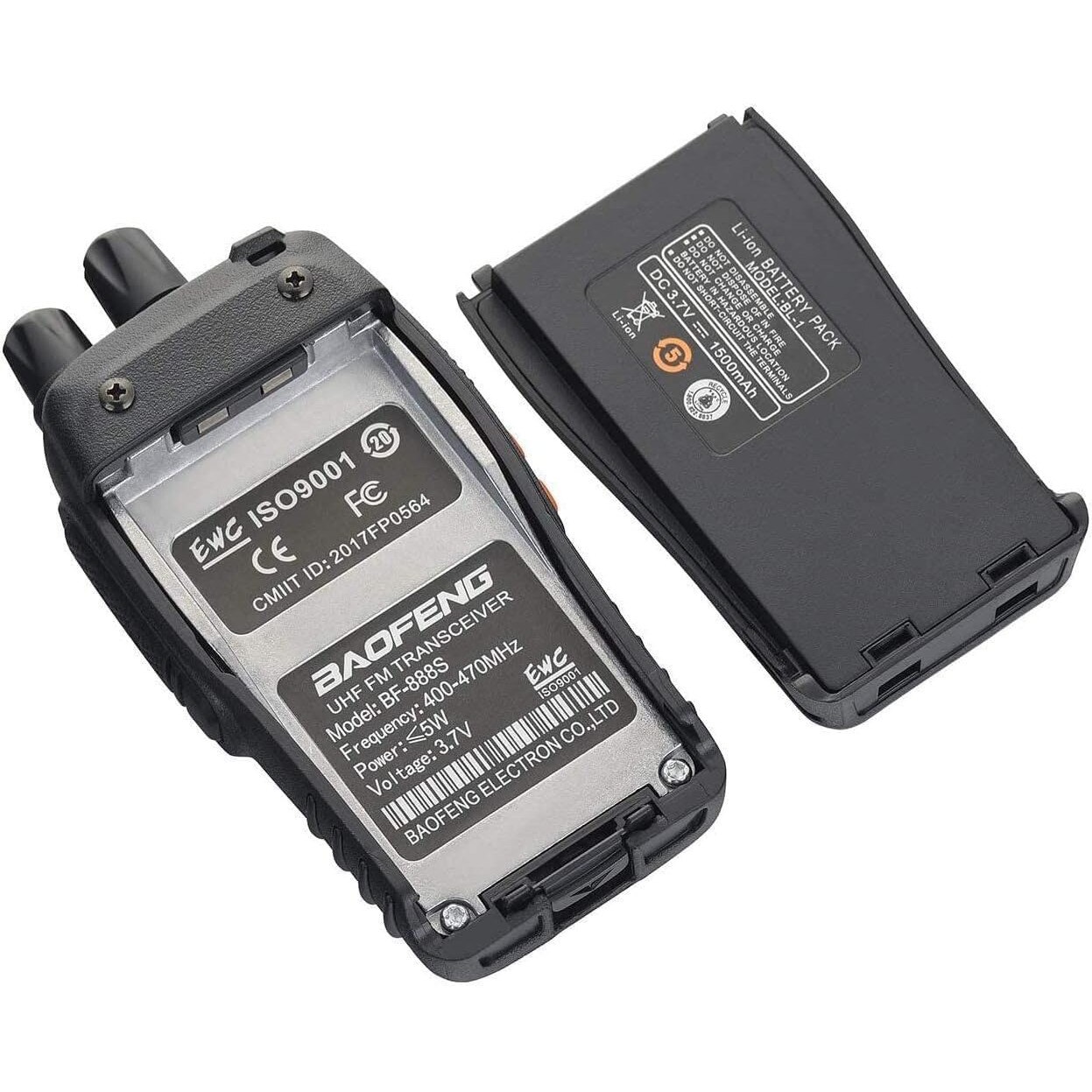 Set 6x statii radio portabile BF-888S, MOSMAOO®, Walkie Talkie ...