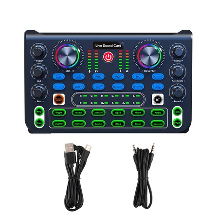 Placa de sunet externa transmisie live, WALALLA, intrare microfon ...