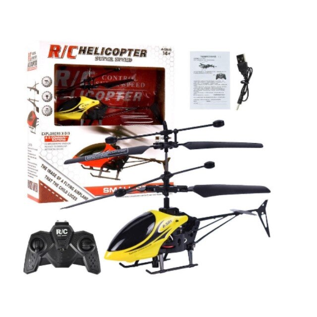 Elicopter de jucarie cu telecomanda si USB fast charging - eMAG.ro