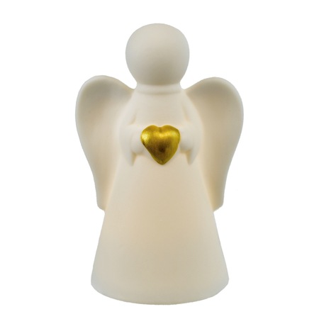 Inger de portelan cu iluminare LED 13x7 cm - eMAG.ro