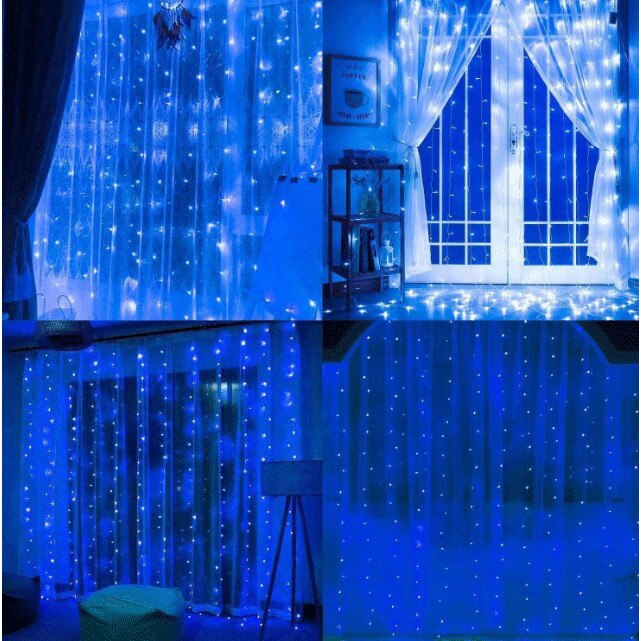 Instalatie De Craciun SIKS, 3 M X 3 M, Model Plasa USB, 8 Moduri, 300 ...