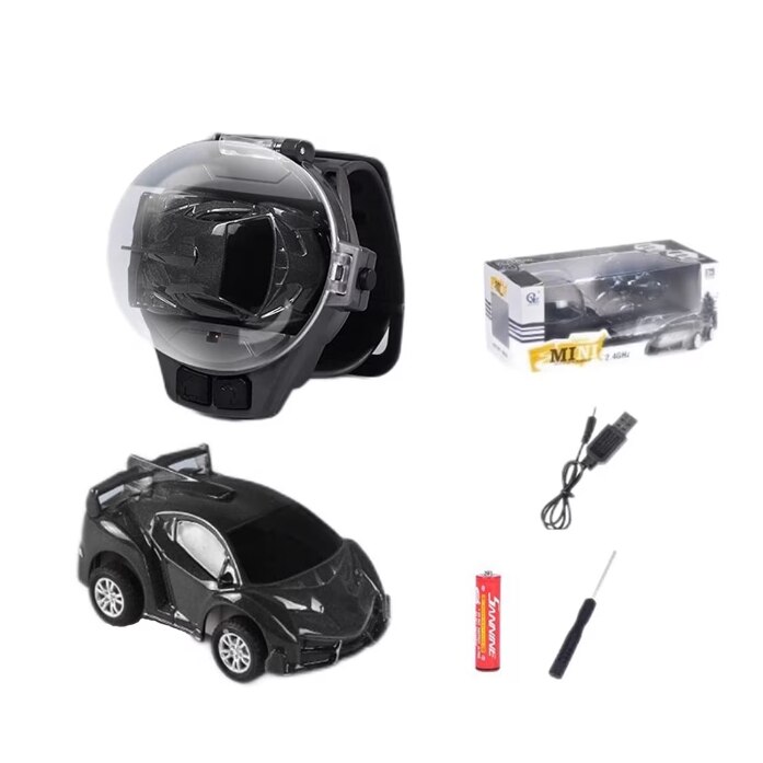 Jucarie cu ceas auto detasabil, cu telecomanda, 2.4 GHz, scara 1:64 ...