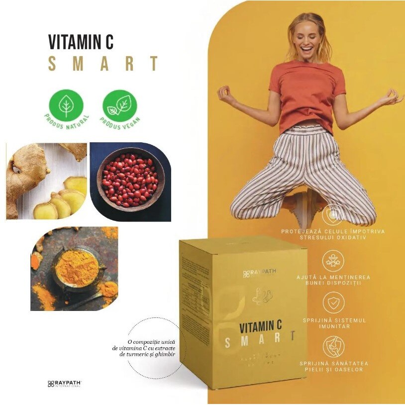 Supliment alimentar, ingrediente naturale, Vitamina C, Gama Smart ...