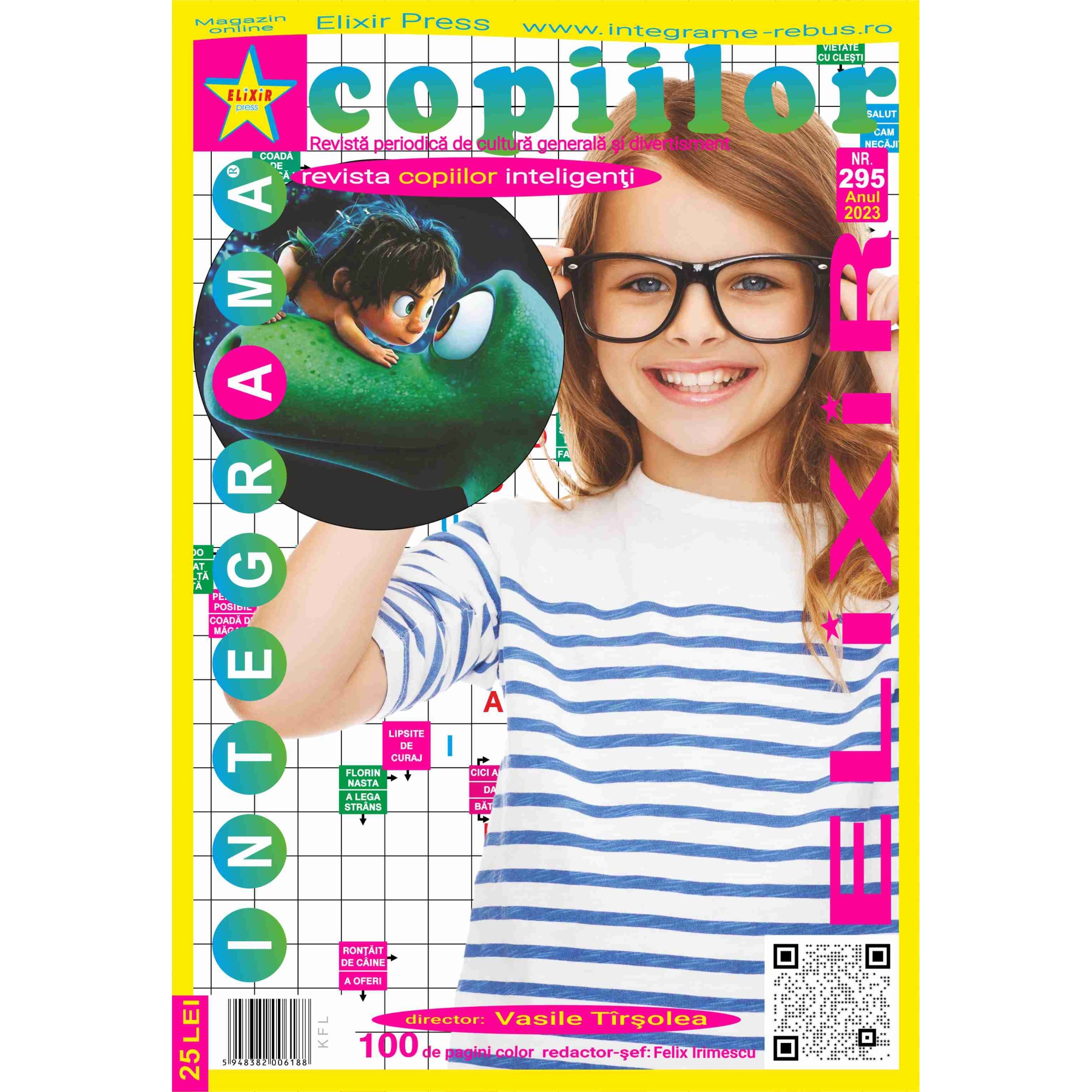 Integrama copiilor nr 295, 100 pagini, Elixir Press - eMAG.ro