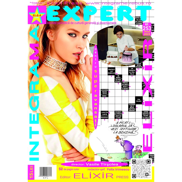 Integrama expert nr 253, 52 pagini, Elixir Press - eMAG.ro