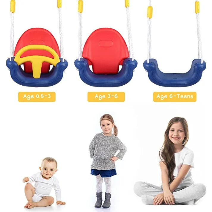 Leagan Playtive, pentru copii 3 in 1, Multicolor - eMAG.ro