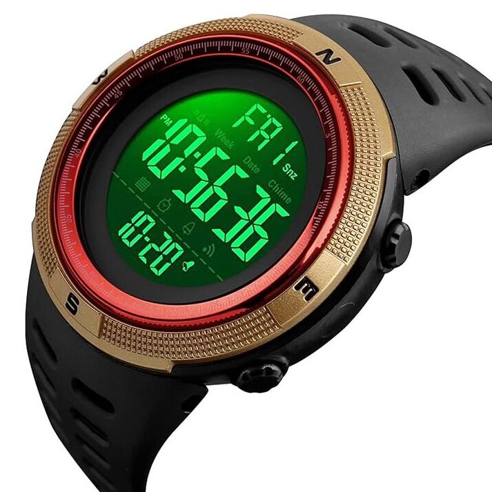 Ceas Military Sport, Skmei, Barbati, Afisaj Digital, Rezistent la apa ...