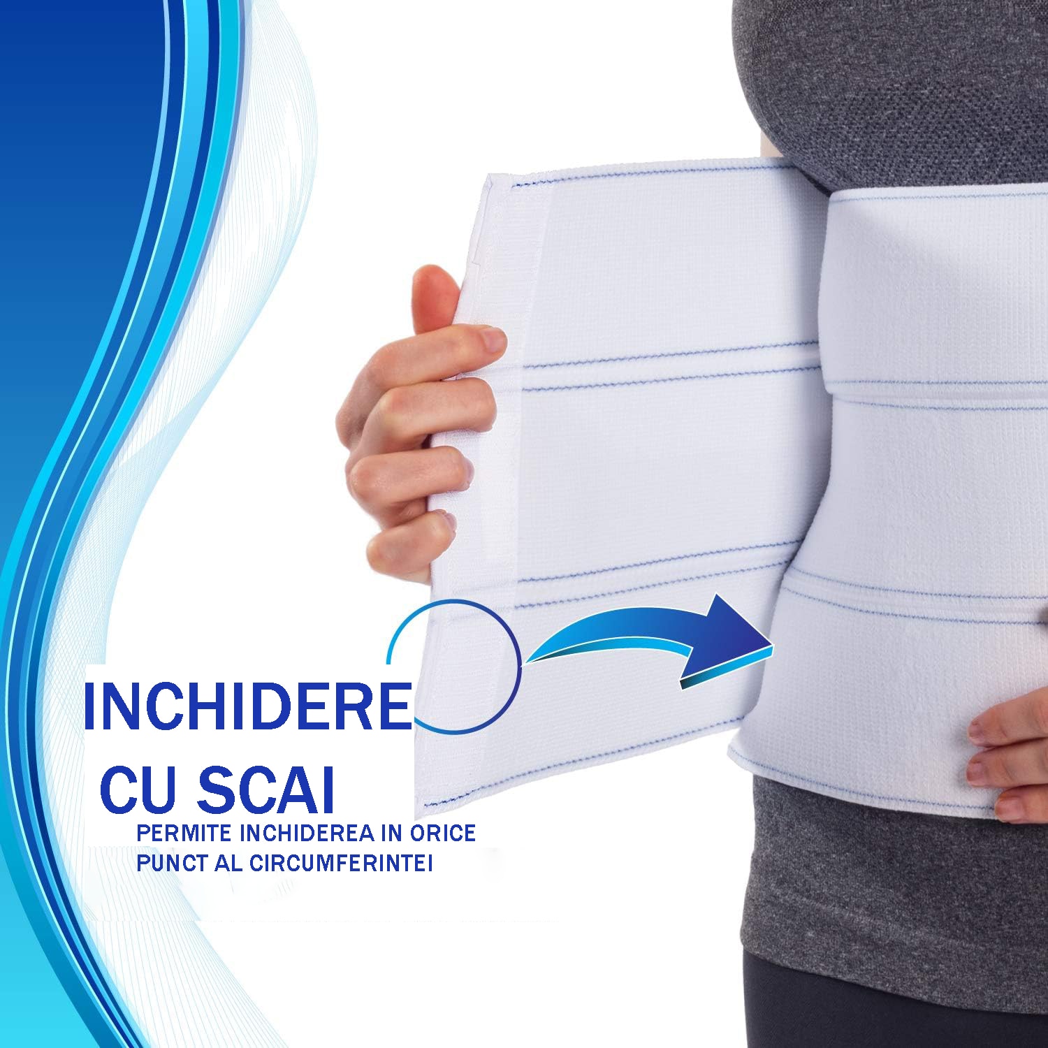 Centura Abdominala, Orteza Medicala Lombara, Elastica, Postoperatorie ...