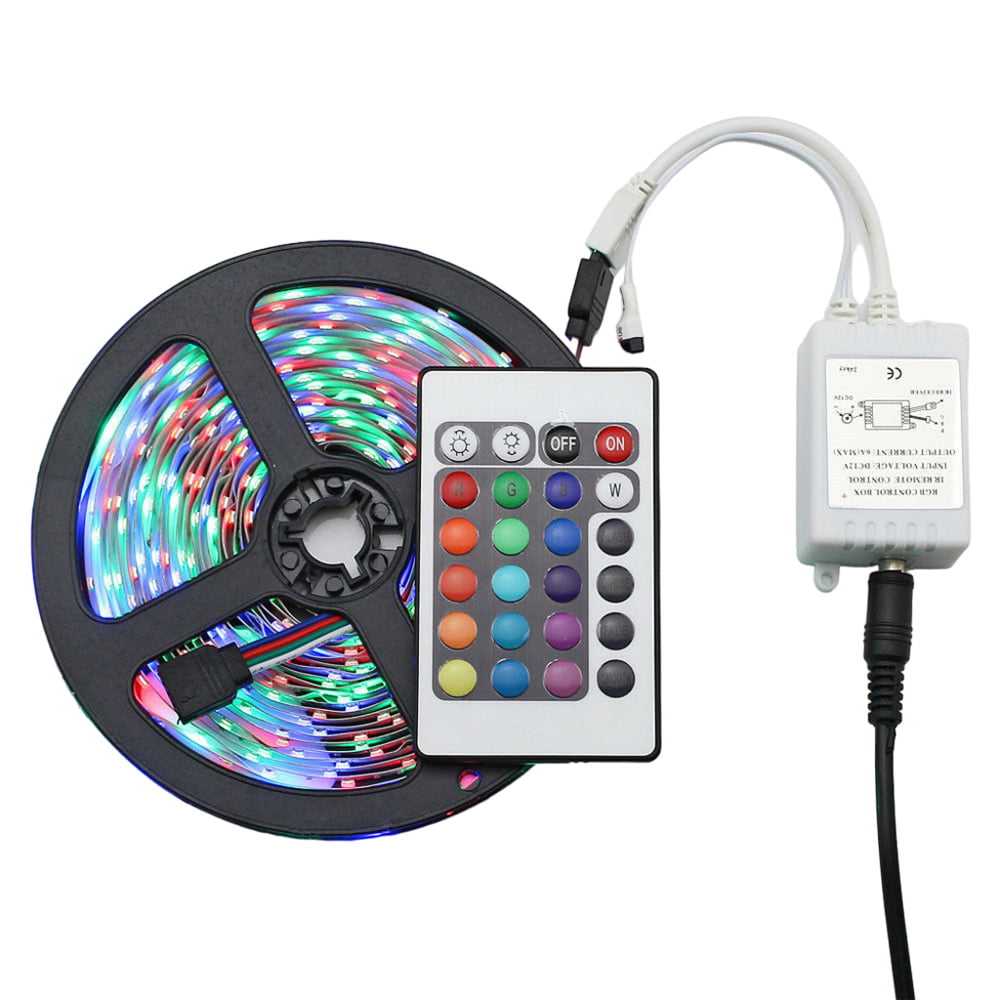 Kit Banda LED, RGB, cu Telecomanda, 5M, 270 LED-uri, SMD, SONORH® - eMAG.ro