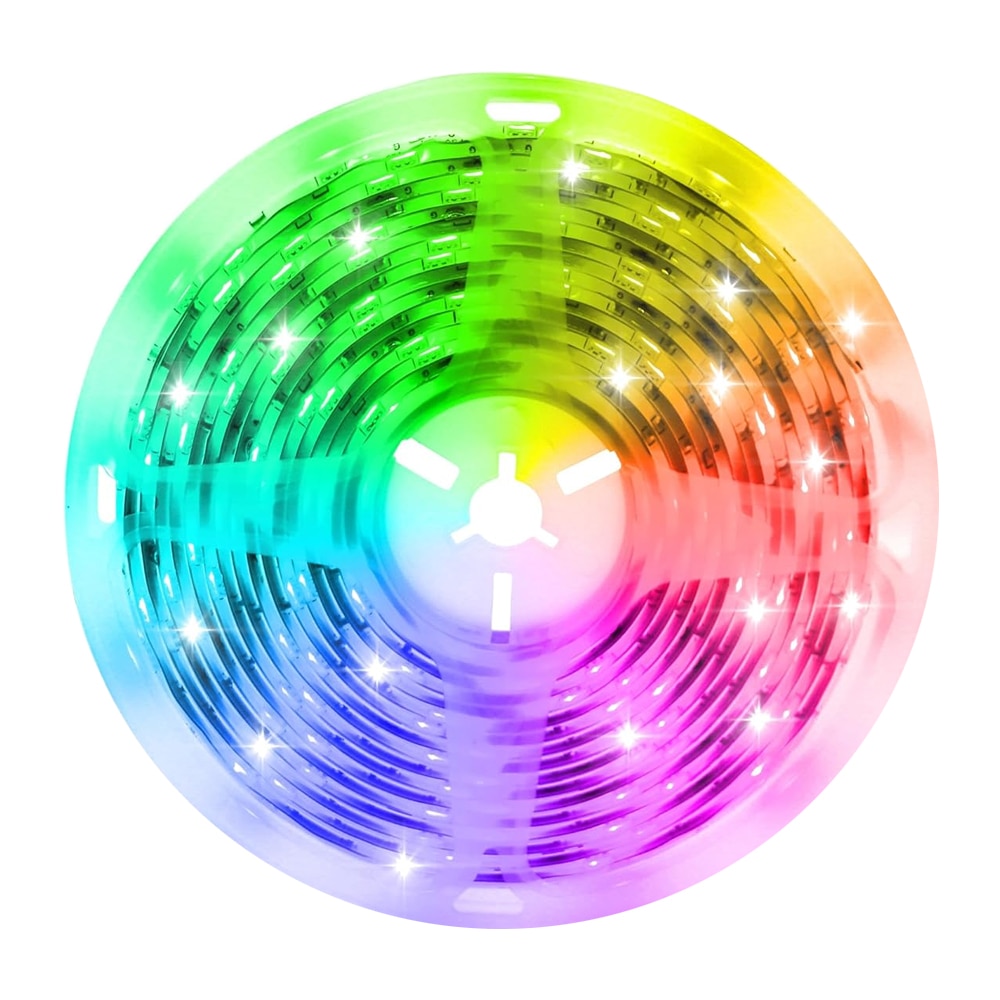 Kit Banda LED RGB Teno®, inteligenta cu intensitate de lumina si culori ...