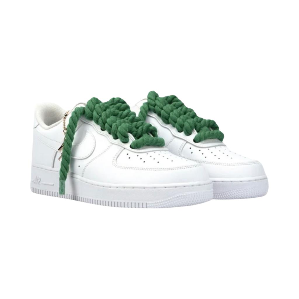 Sireturi funie rasucita - rope laces 160 cm verde - eMAG.ro