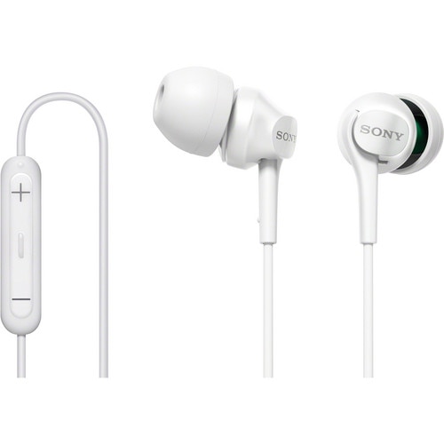 Casti Sony in-ear alb, MDR-EX100iP - eMAG.ro
