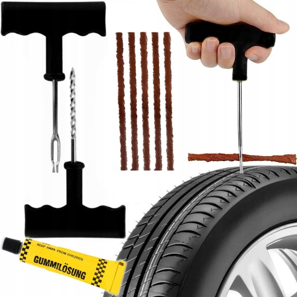 Kit reparare pana anvelope pro, 8 piese - eMAG.ro