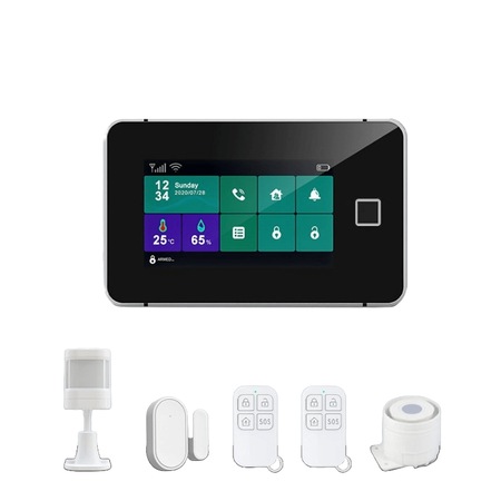 Sistem de alarma wireless IARMAC cu Amprenta, compatibil cu aplicatia ...