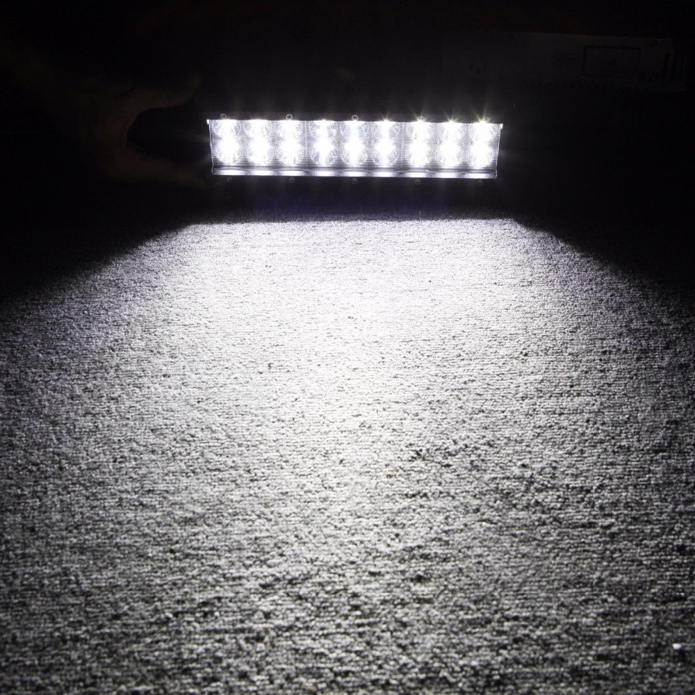 Bara LED auto, Pentru ATV si Jeep, 54W, 12V-24V, 23 cm - eMAG.ro