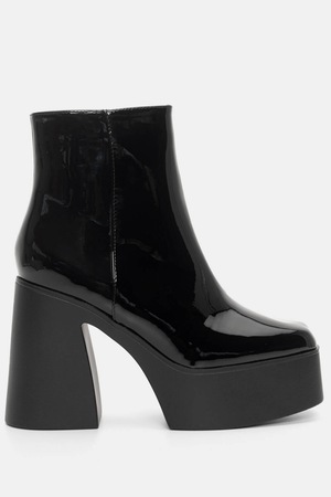 Botine cu platforma, Luigi, Poliester, Negru, 36 EU - eMAG.ro