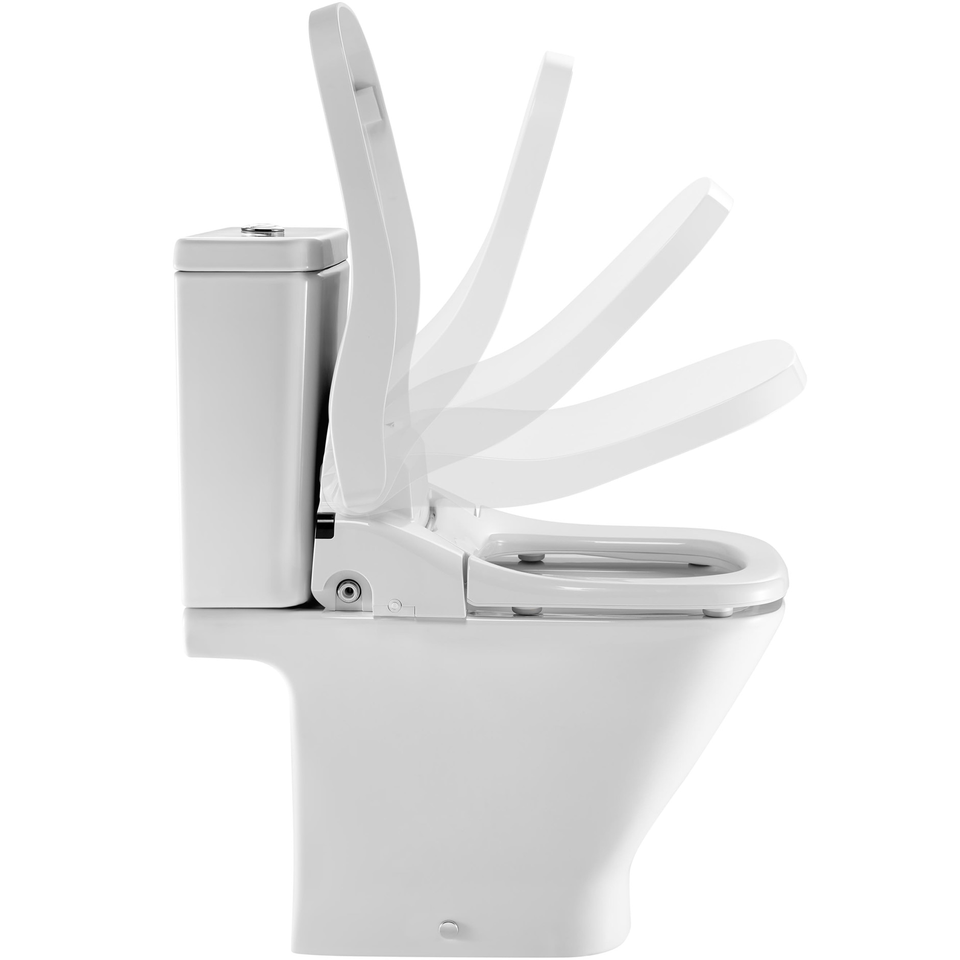 Capac de WC cu functie de bideu Roca Multiclean Premium Soft ...