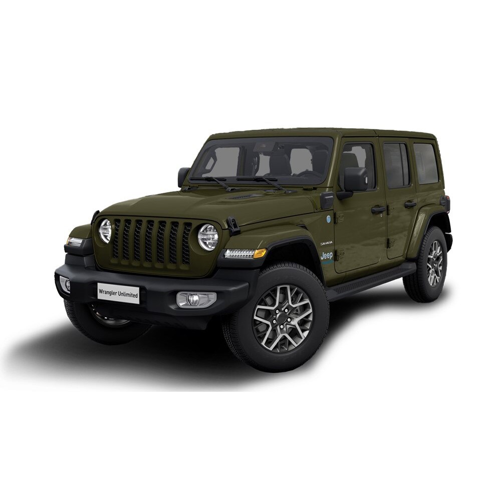 Avans Jeep Wrangler 4xe 2.0 PHEV AT8 4WD Sahara, 380 CP, Sarge Green ...