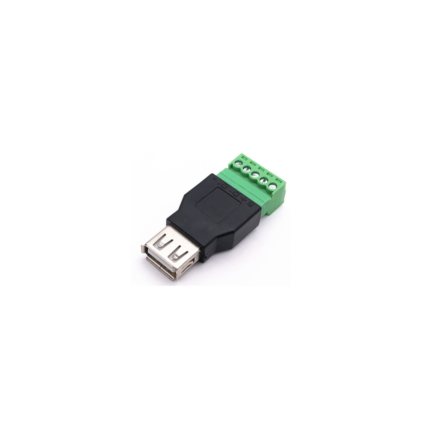 Conector USB 2.0 mama, cu bloc terminal - eMAG.ro