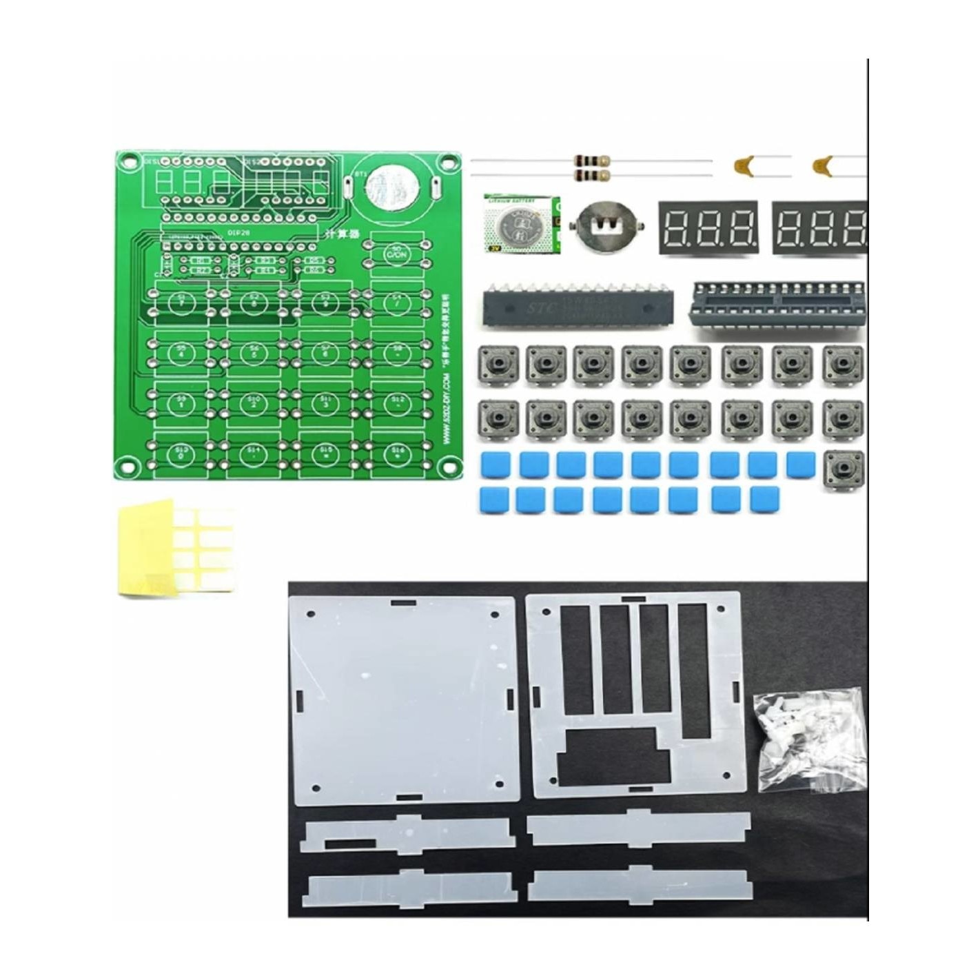 Kit calculator matematic, cu afisaj LED - eMAG.ro