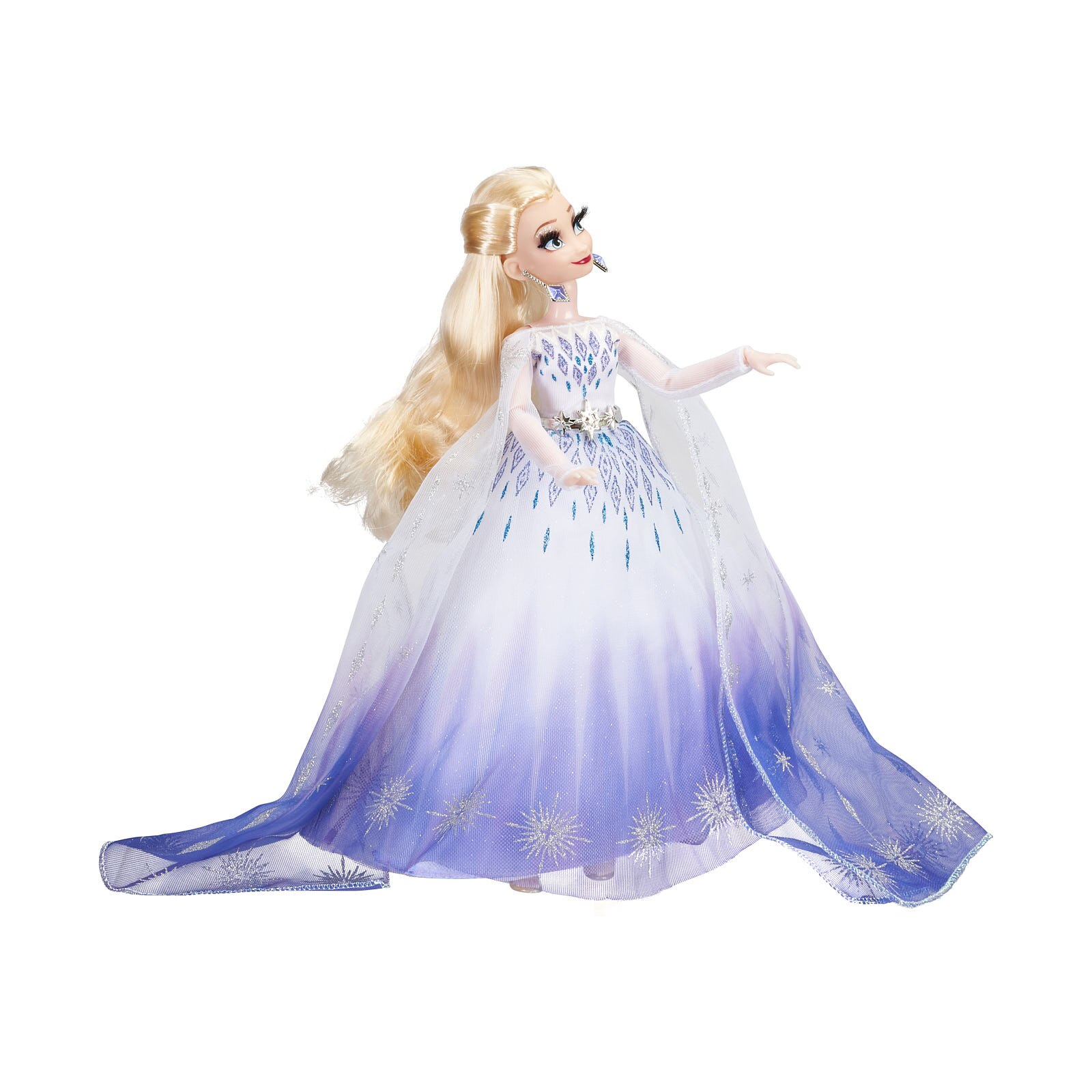 Papusa Disney Frozen Princess Style - Elsa, 30 cm - eMAG.ro