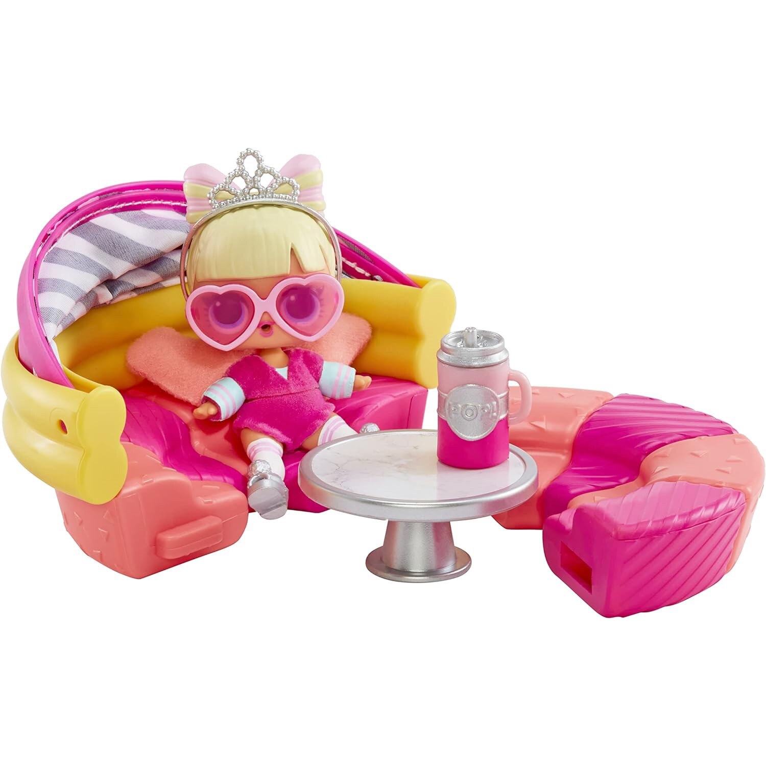 Papusa L.O.L. Surprise! House of Surprise - Daybed, Suite Princess ...
